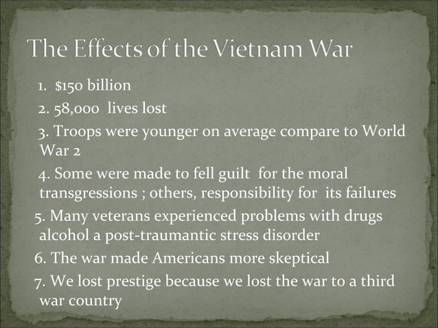 The vietnam war | PPT