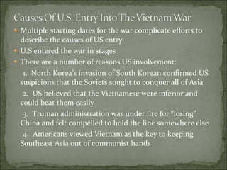 The vietnam war | PPT