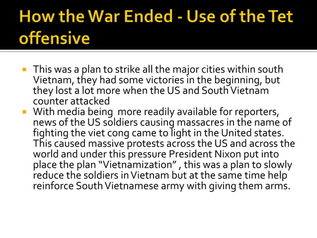 The vietnam war | PPT