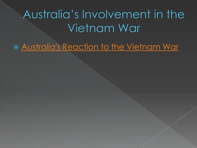 The vietnam war australia | PPTX