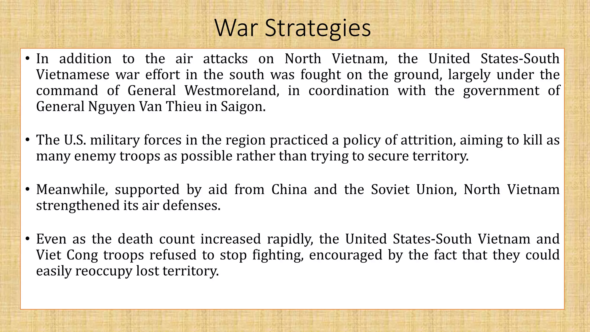 The Vietnam War | PPTX