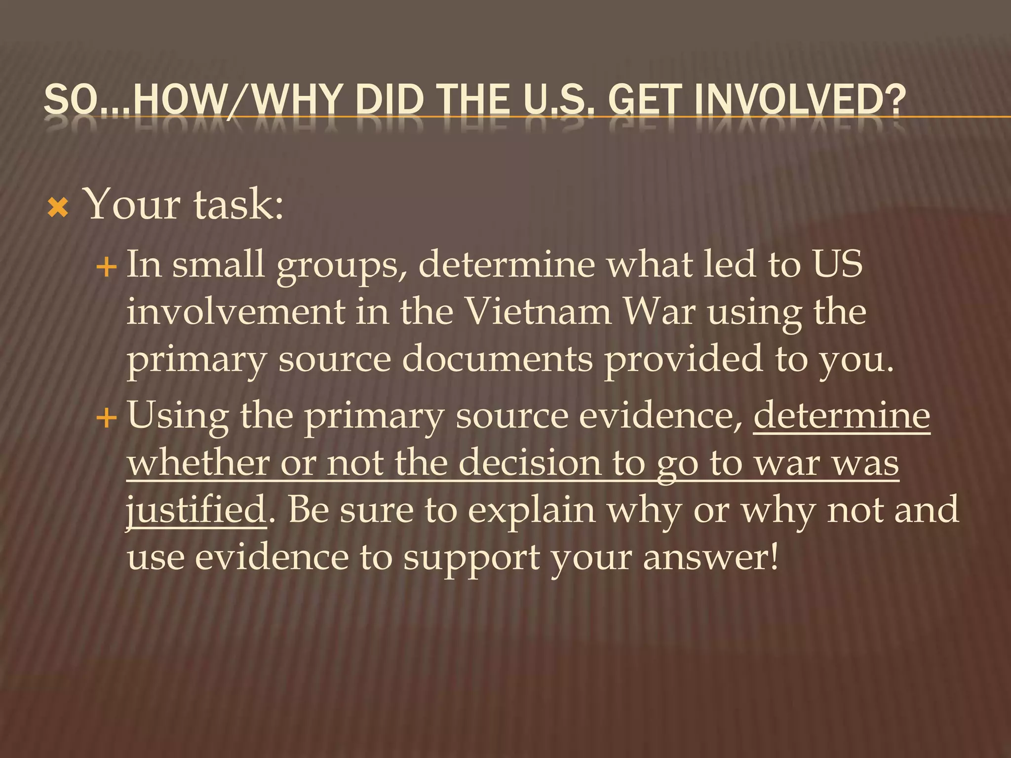 The Vietnam War | PPTX