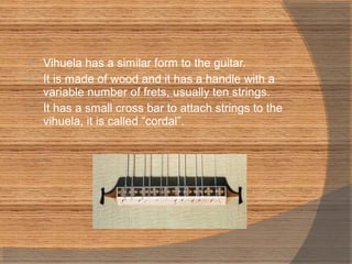 The Vihuela | PPT