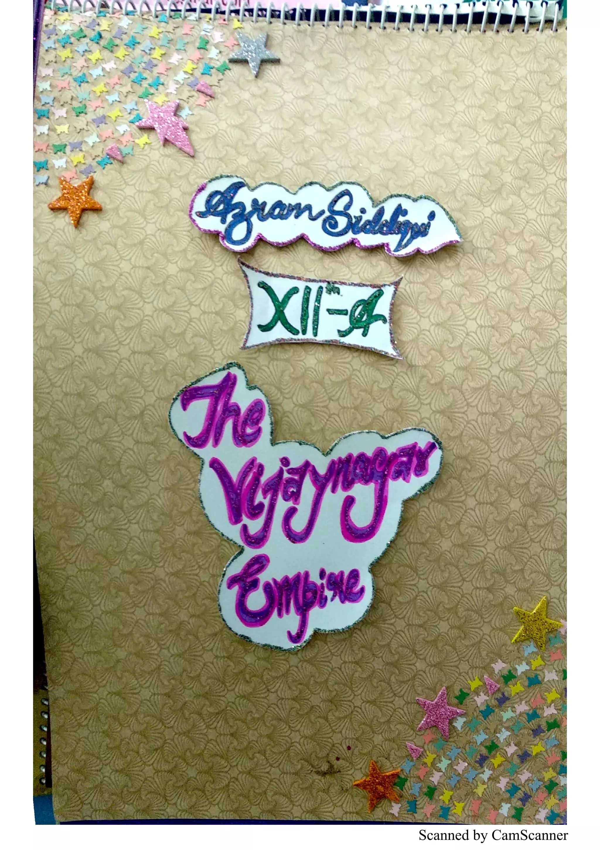 The vijayanagar empire History Project Class 12 CBSE | PDF