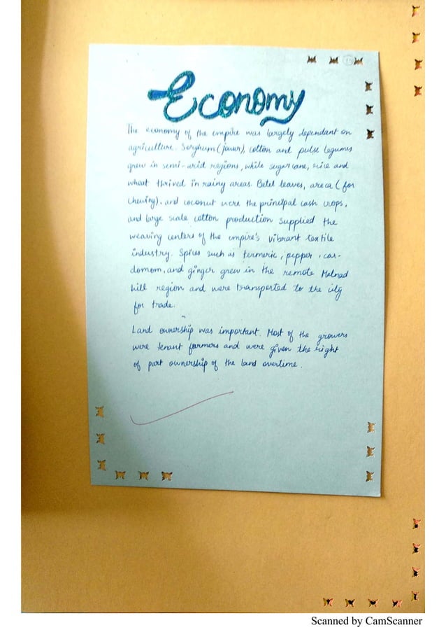 The vijayanagar empire History Project Class 12 CBSE | PDF