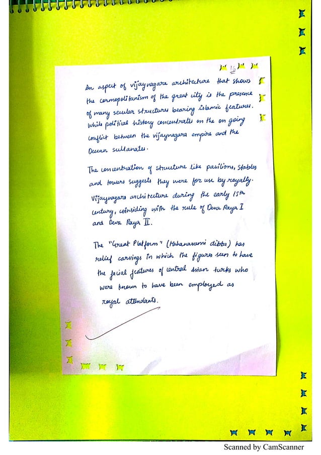 The vijayanagar empire History Project Class 12 CBSE | PDF