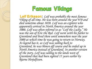 The viking civilization | PPT