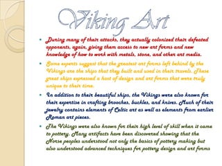 The viking civilization | PPTX