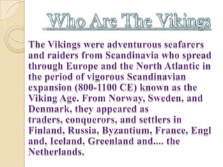 The viking civilization | PPT