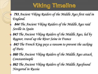 The viking civilization | PPTX