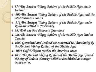 The viking civilization | PPT