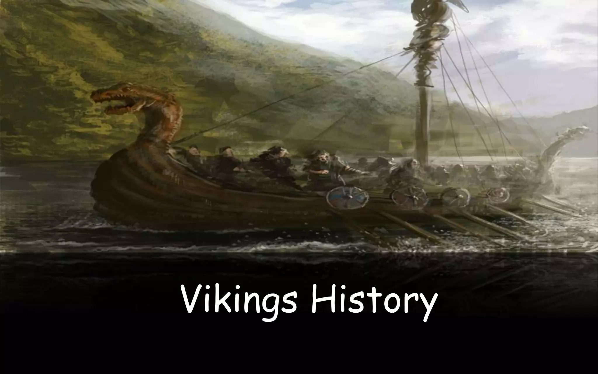 The vikings age presentation | PPTX