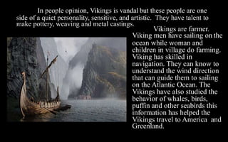 The vikings age presentation | PPT