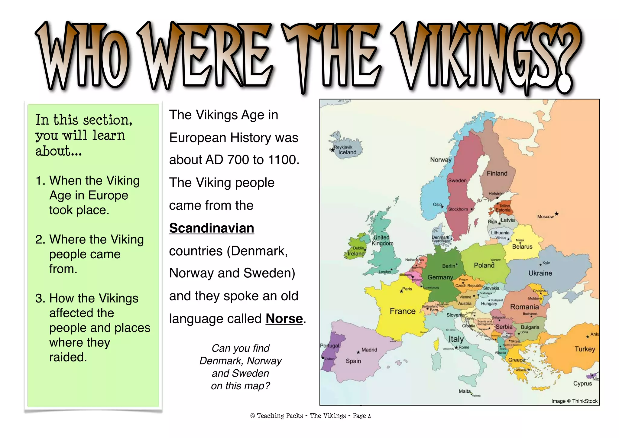 The Vikings Pack | PDF