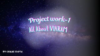 THE VIKRAM Lander ( Chandrayaan 2 and 3) | PDF