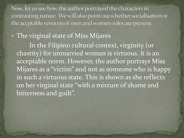 The virgin kerima polotan tuvera | PPTX