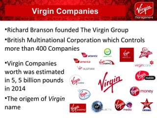 The virgin way Richard Branson | PPT