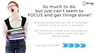 10 Simple and Easy to Follow Productivity Tips | PPT