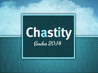 The virtue of chastity | PPT