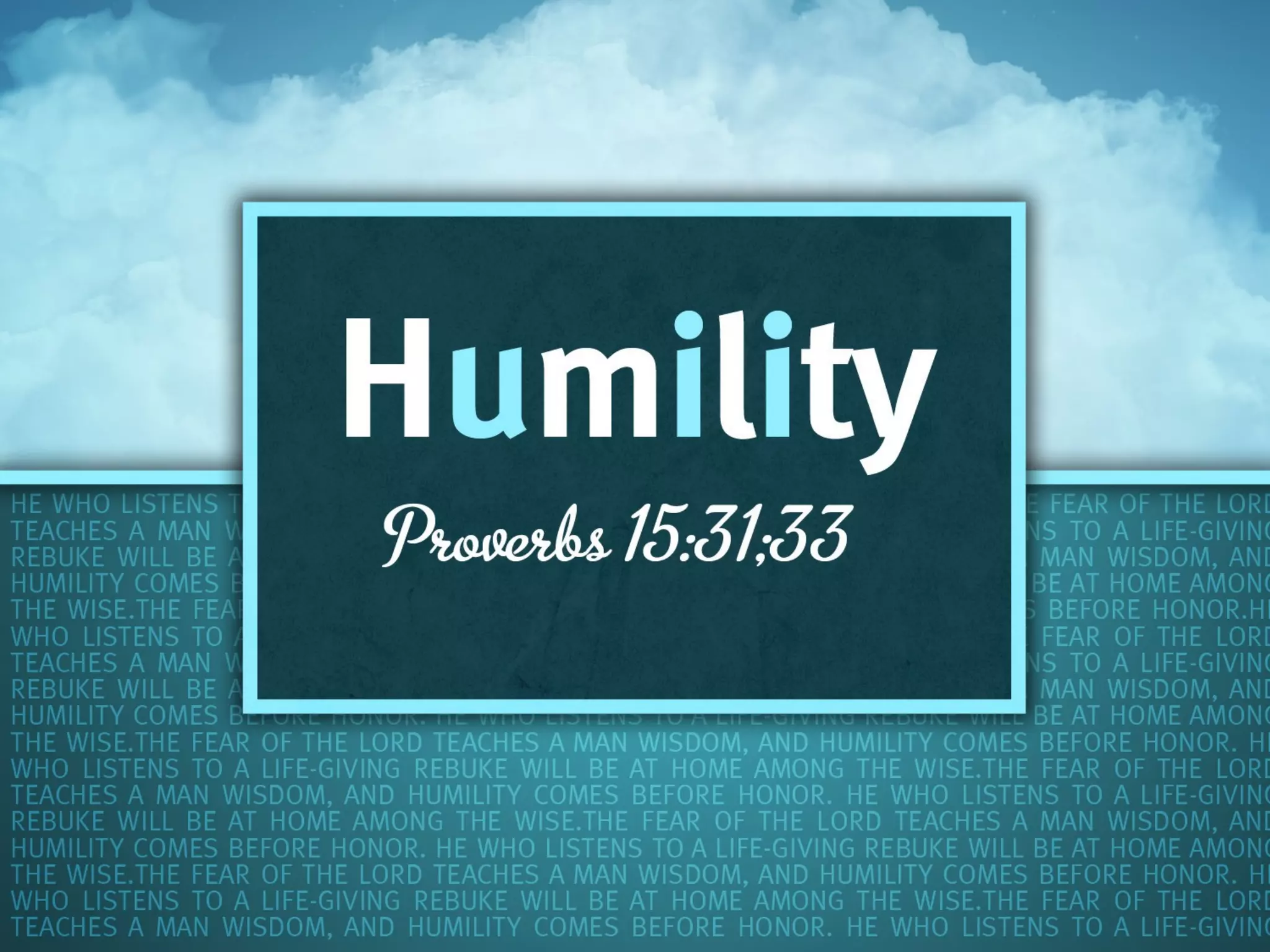 The virtue of humility | PPT