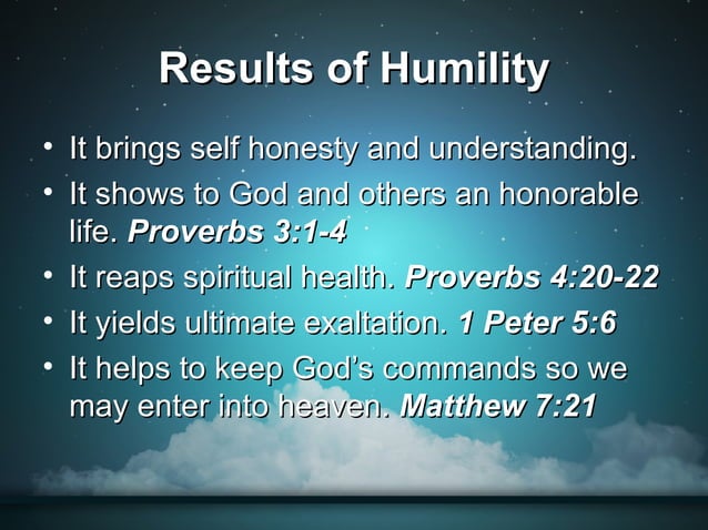 The virtue of humility | PPT | Christianity | Religion & Spirituality