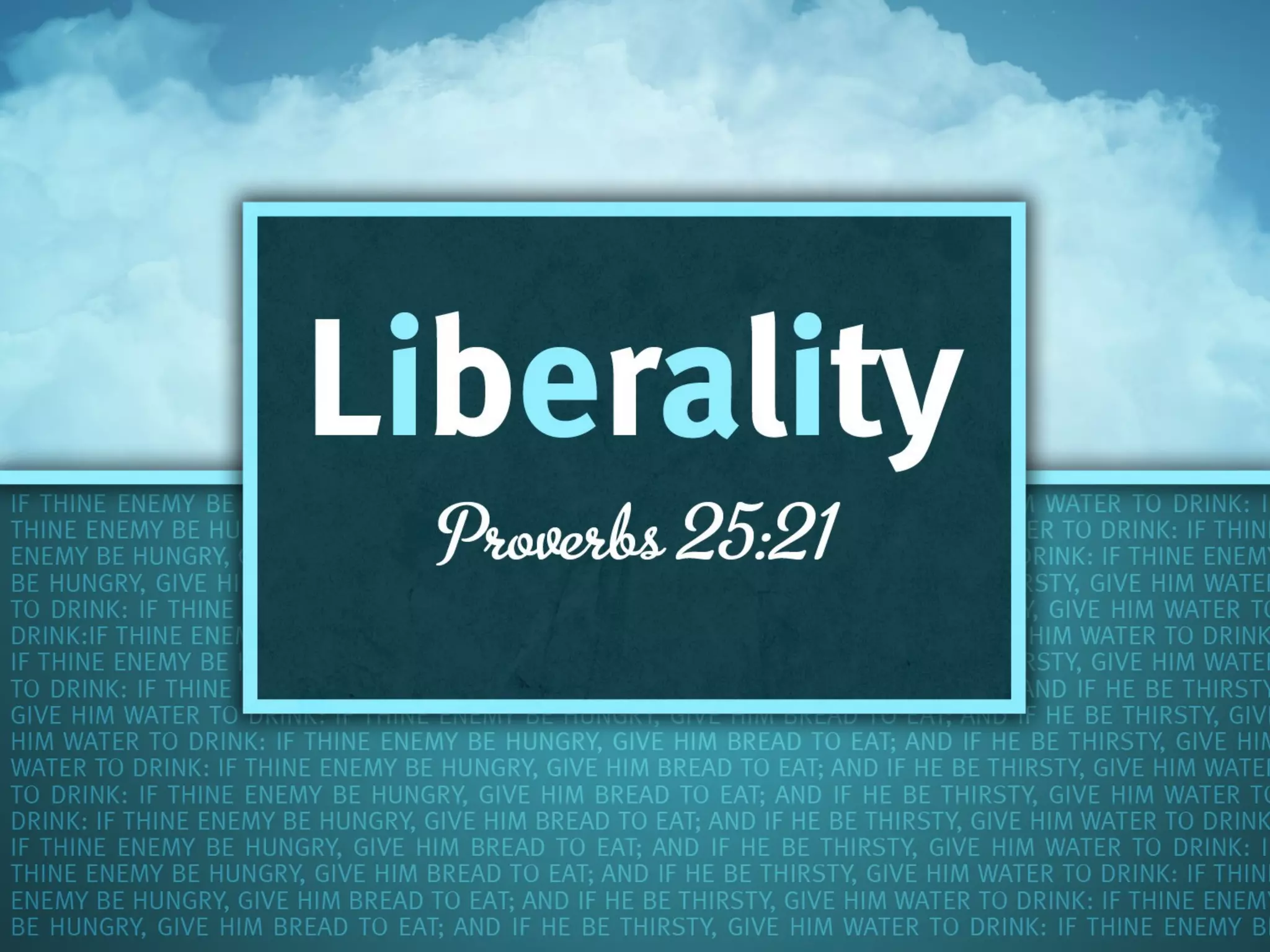 The virtue of liberality | PPT