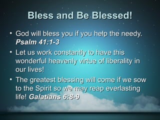 The virtue of liberality | PPT