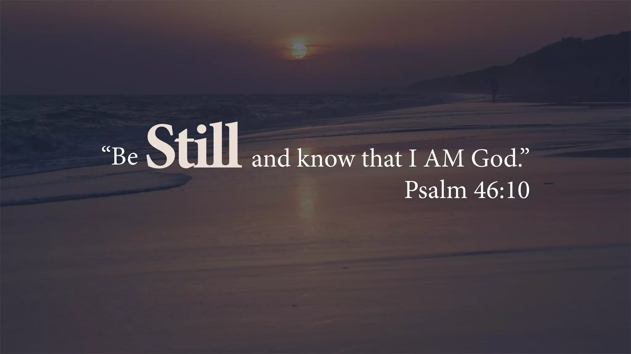 The virtue of stillness | PPT