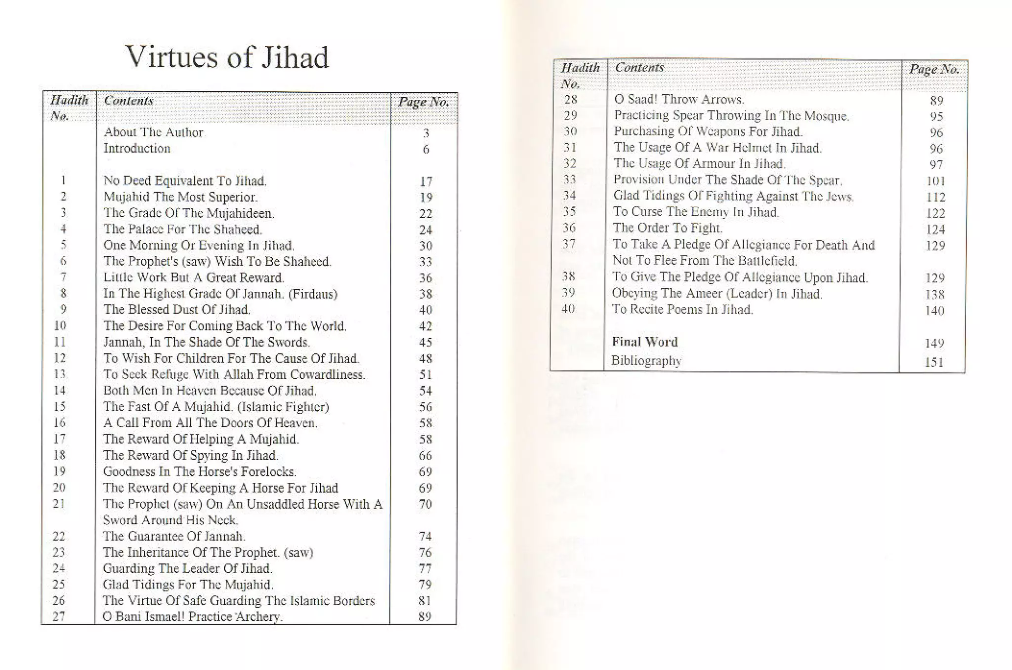 The virtues of jihad pdf english | PPT