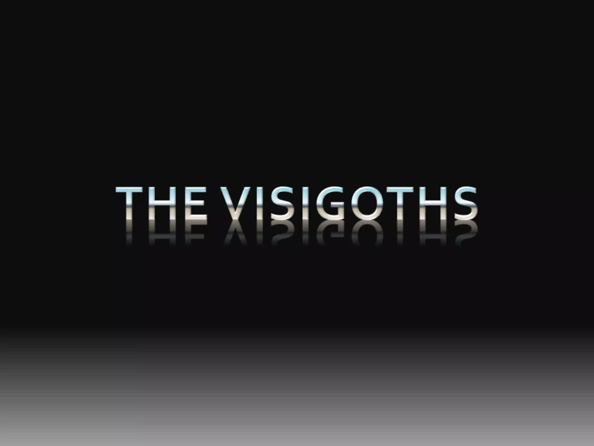 The visigoths 1 | PPTX