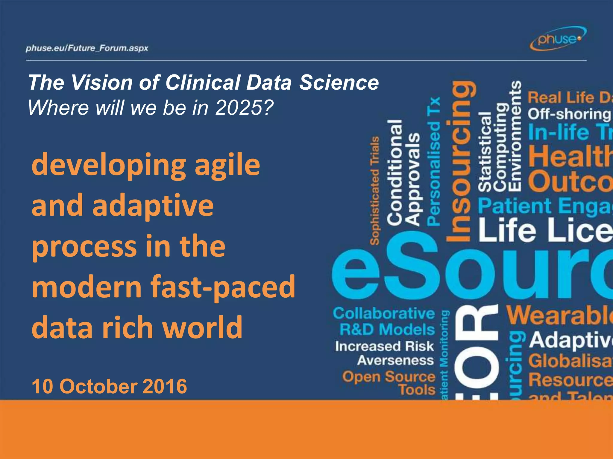 The Vision of Clinical Data Science | PPT