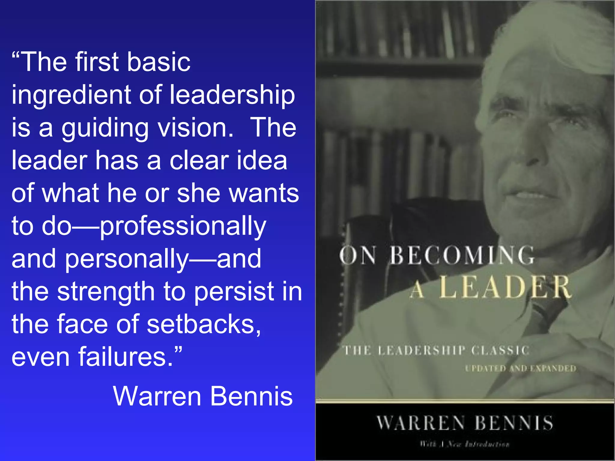 The vision thing | PPT