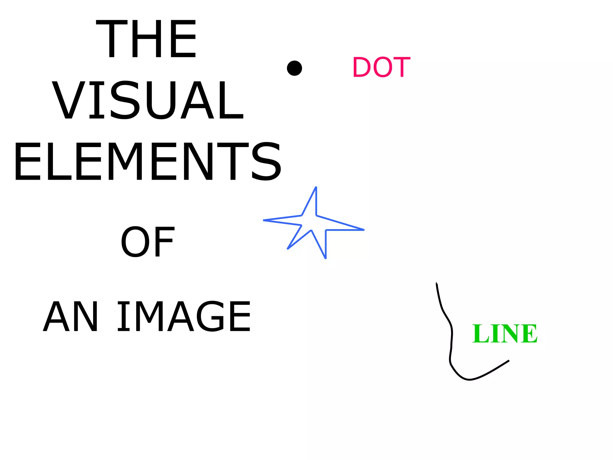 The visual elements of an image (english version) | PPS