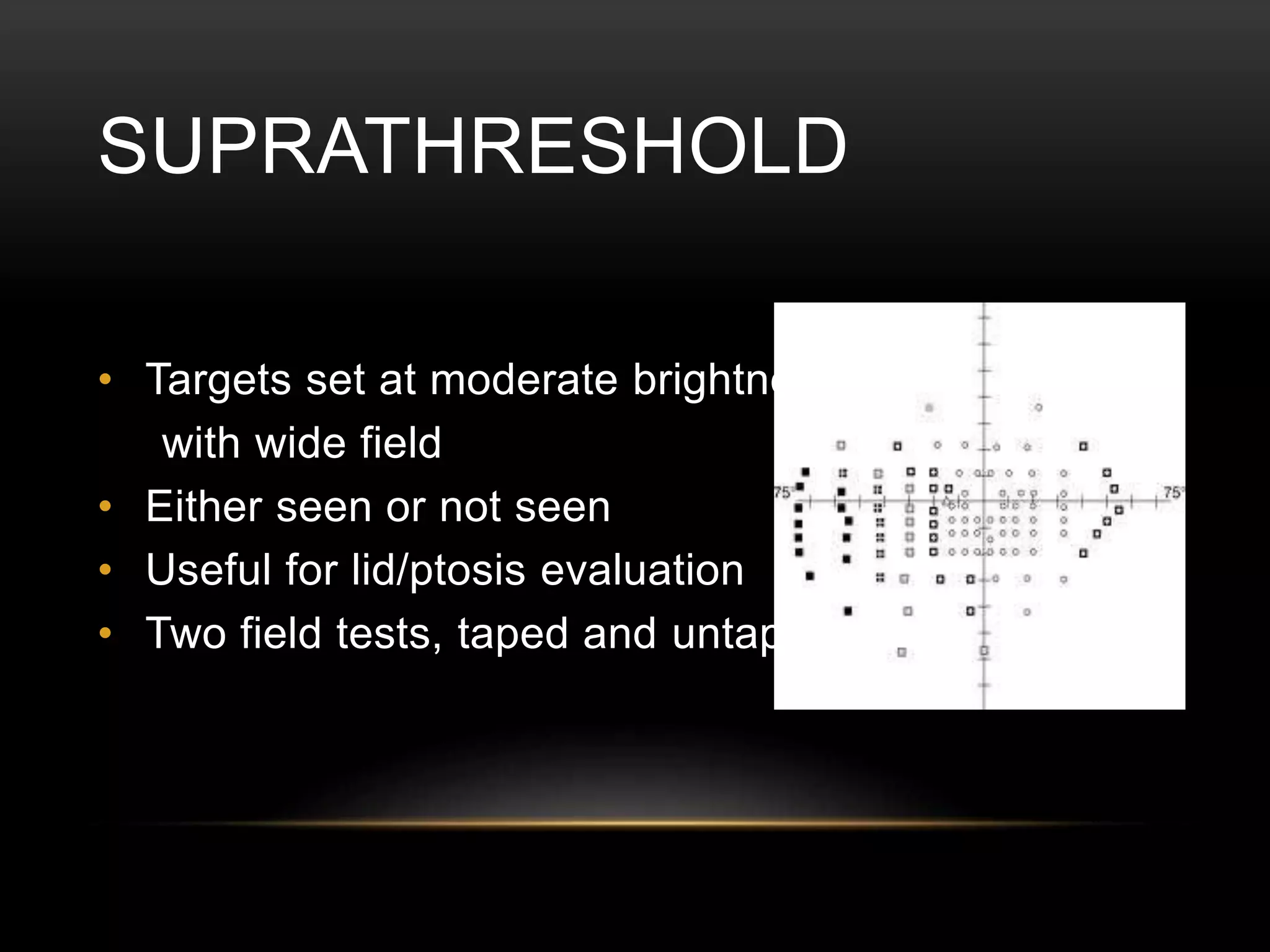 The Visual Field - For Doctors | PPTX