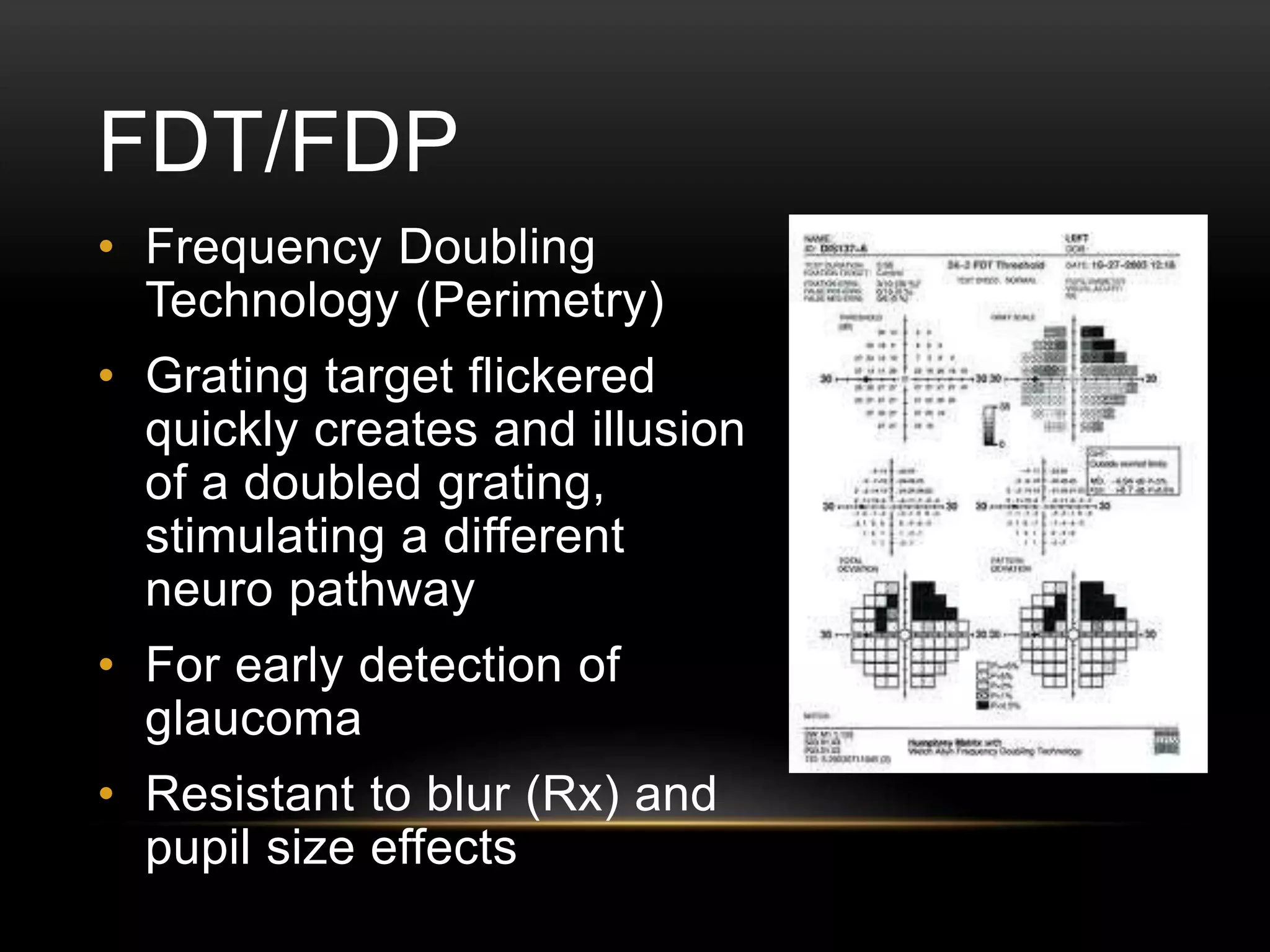 The Visual Field - For Doctors | PPTX