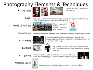 Analysing Visual Images in Media Texts | PDF