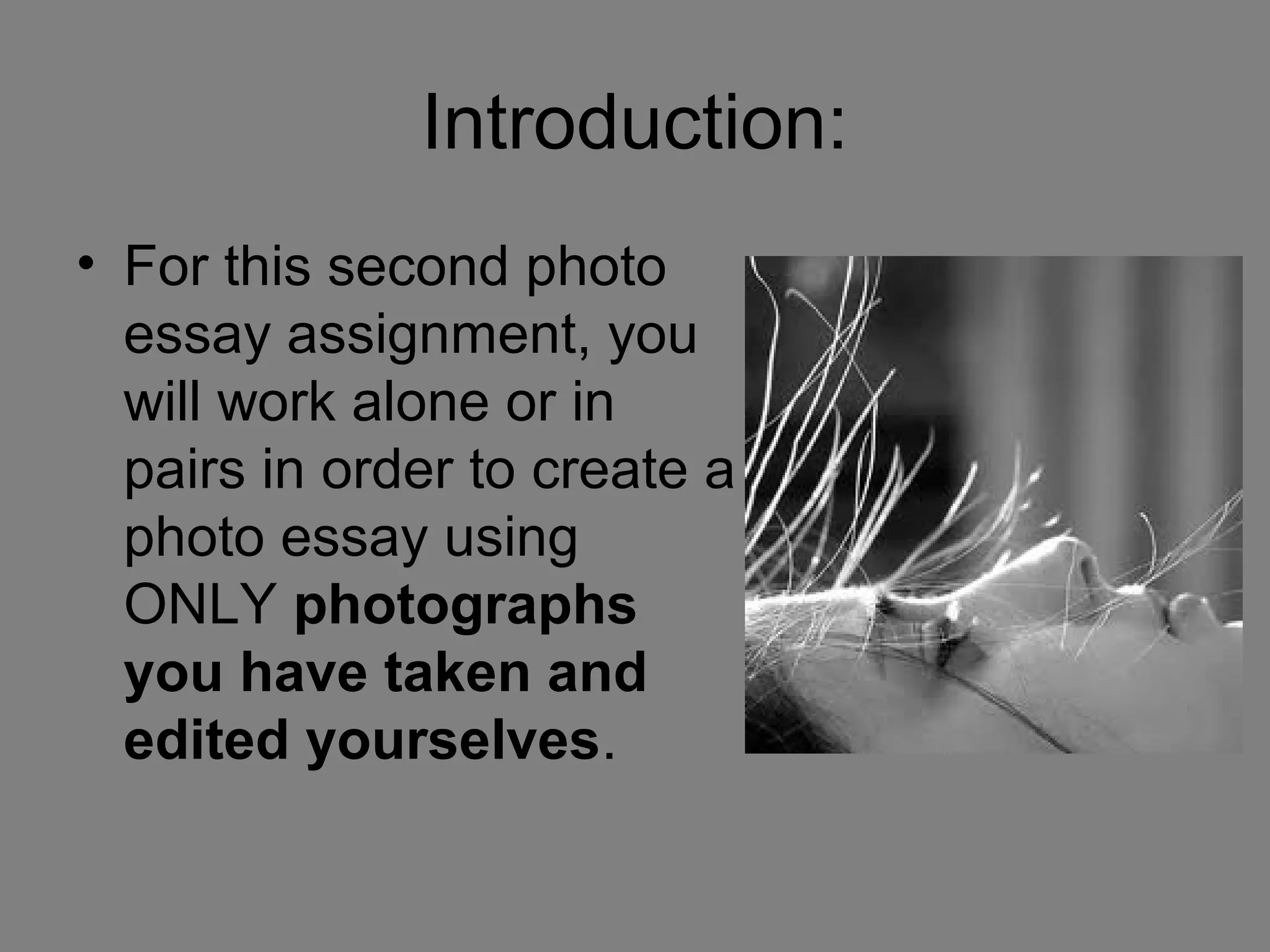The visual story part deux | PPT