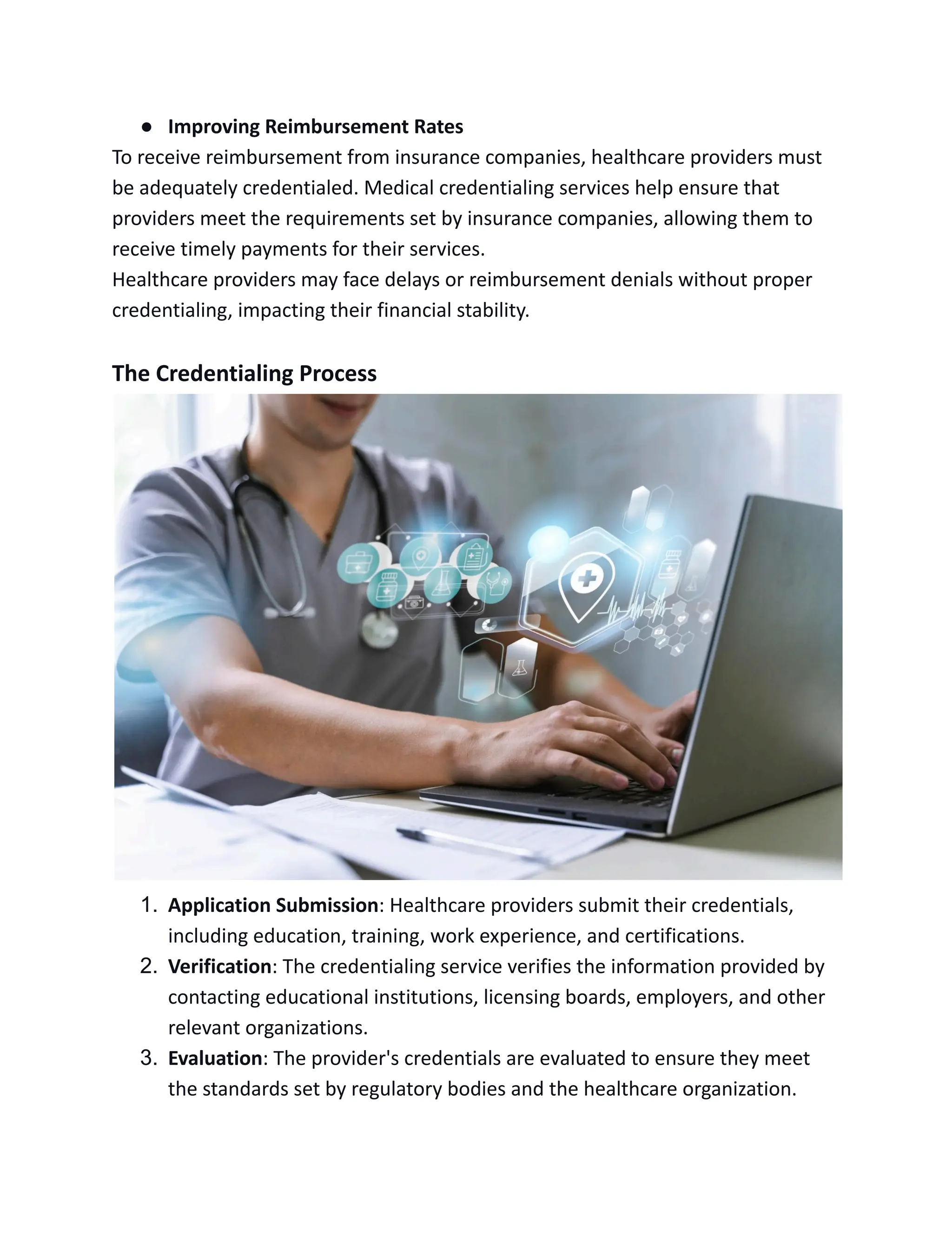 The Vital Role of Medical Credentialing Services | PDF