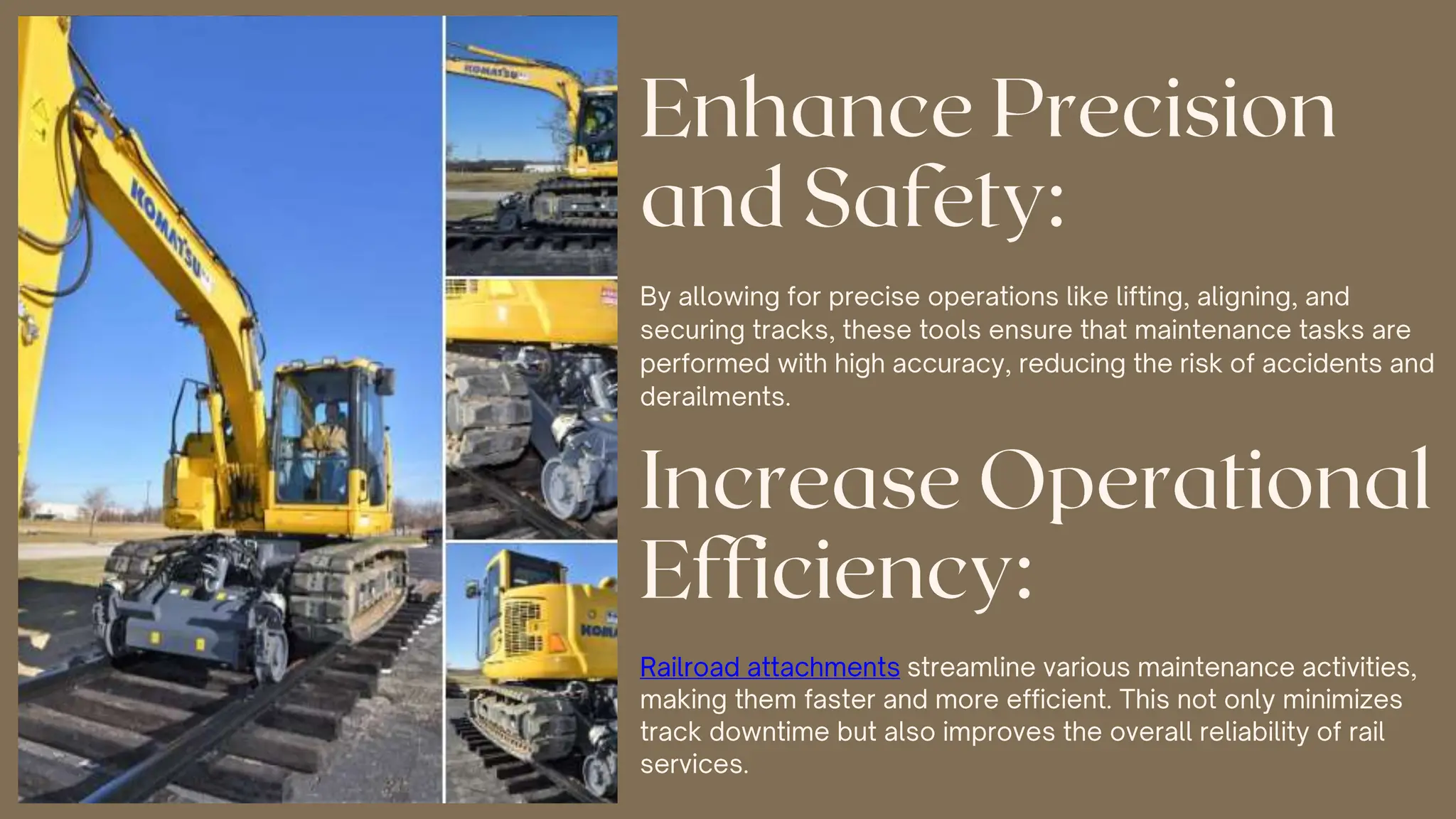 The Vital Role of Railroad Attachments and Brush Cutters in Rail ...