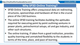 The Vital Role of SP3D in Plant Designing! | PPTX