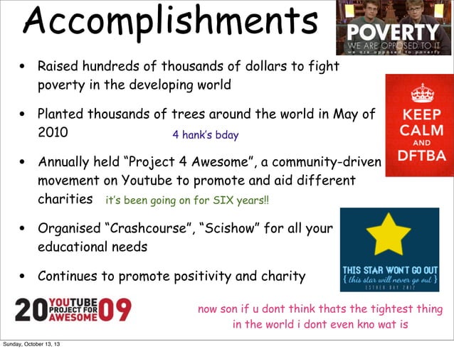 The Vlogbrothers | PPT