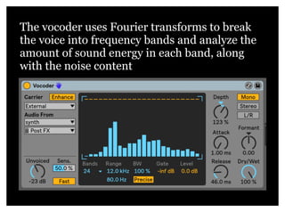 The Vocoder, Auto-Tune, Pitch Standardization, and Vocal Virtuosity | PDF