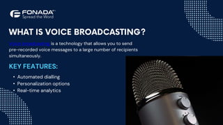 The Voice Advantage-How Voice Broadcasting Can Transform Your Outreach ...