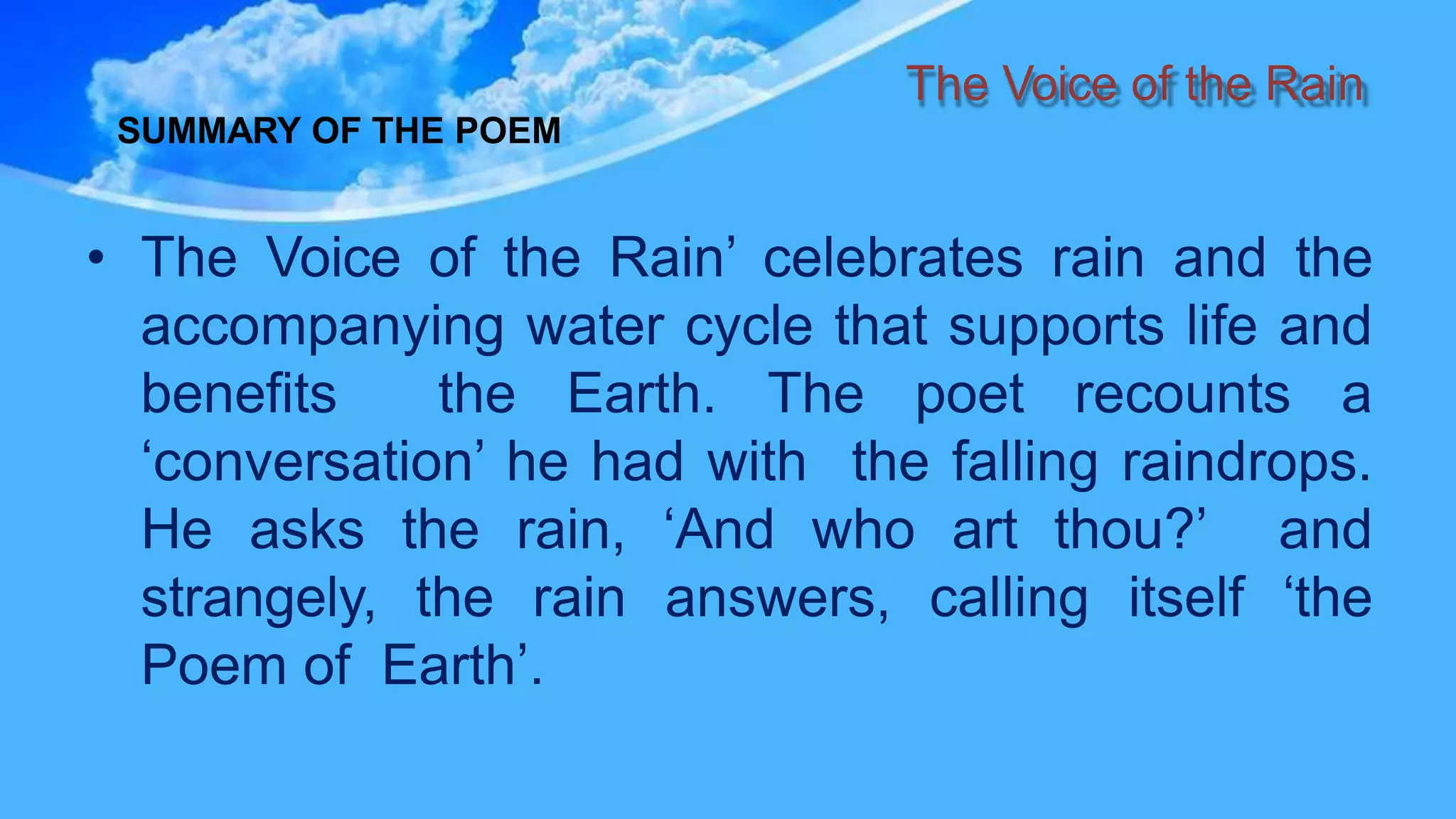 The Voice of Rain.pptx