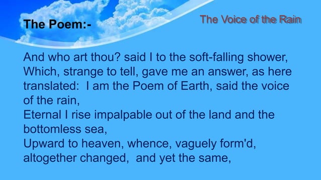 The Voice of Rain.pptx
