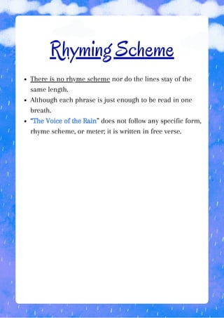 The Voice Of Rain Class - '11th' | PDF