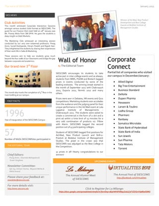 The Voice of SIESCOMS - January 2012 | PDF