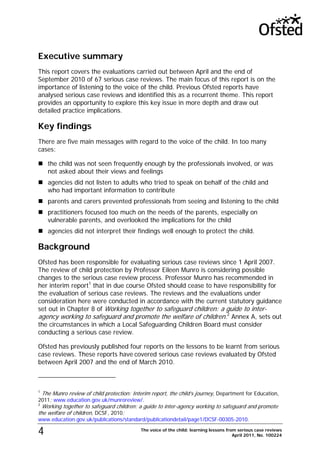 The Voice Of The Child | PDF