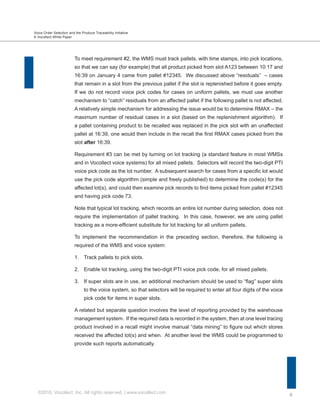 The Voice Pick Code and Order Selection | PDF