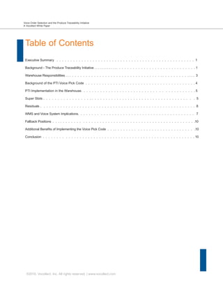 The Voice Pick Code and Order Selection | PDF